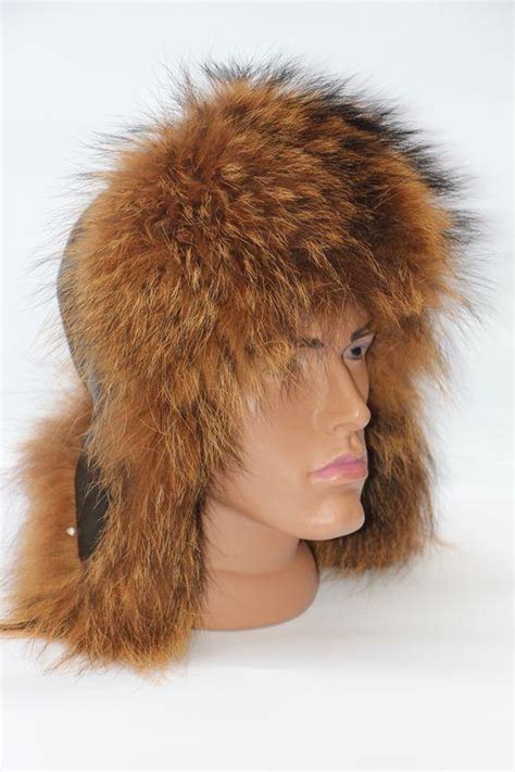 ᐉ Шапка зимова чоловіча з хутра єнота 29189 • Краща ціна в Києві Україні • Купити в Епіцентр