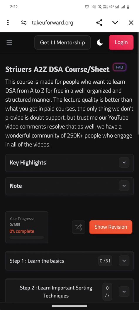 Erhassan Kazi On Linkedin Striverdsa Dsa Programming Takeuforward
