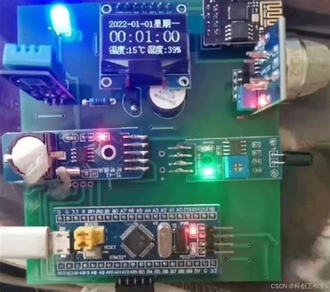 001基于单片机stm32的智能家居安防系统设计（全部资料）基于stm32的气体与门窗磁安防监控系统的论文 Csdn博客