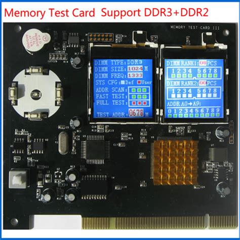 Pc Ddr2 Ddr3 Memory Test Card For Repair Desktop And Laptop Ddr