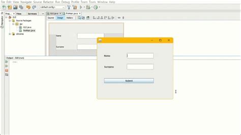 Java Netbeans How To Make A Gui Part 1 Youtube