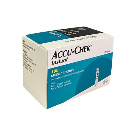 Accu Chek Instant Strisce Misurazione Glicemia 100 Pezzi