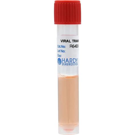 Hardy Diagnostics Viral Transport Medium Vtm 100pk