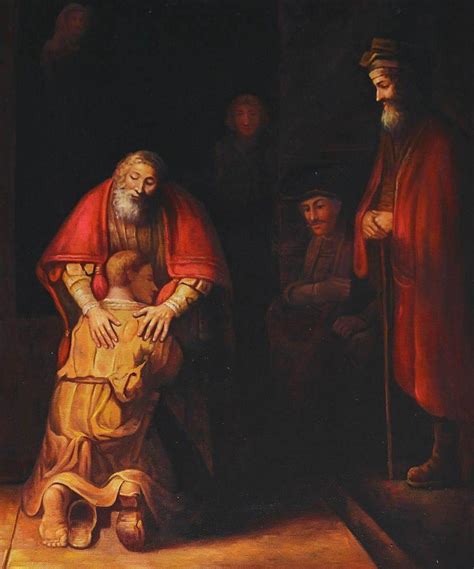 Что изображено на картине рембрандт ван рейн возвращение блудного сына Школьные Знания Com