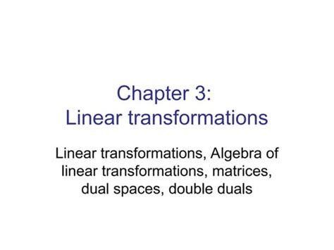 Linear Algebra Communications Assignment Help Ppt