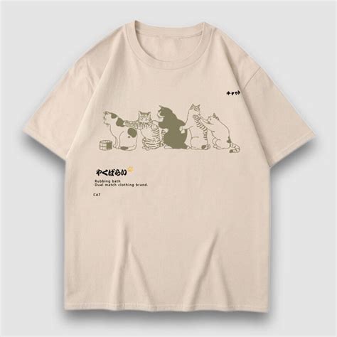 Cute Queue Illustration Print Tee Magchic