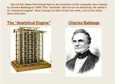 First Computer Invented By Charles Babbage