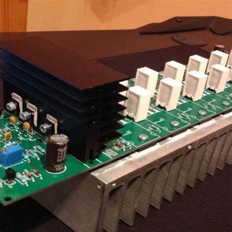 Amplifier Actrk400 Actrk600 Circuit Mosfet Irfp460 600w Xtronic