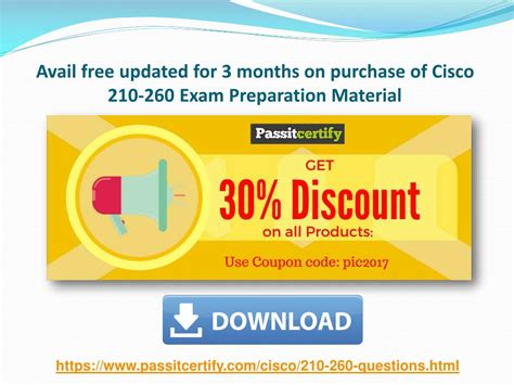 Ppt 210 260 Cisco Ccna Security Practice Test Powerpoint Presentation