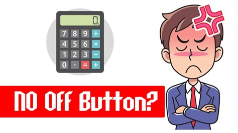 How To Turn Off Calculator Without Off Button YouTube