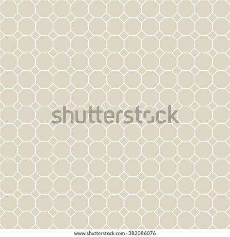 Octagon Grid Designvector Seamless Pattern Stock Vector Royalty Free