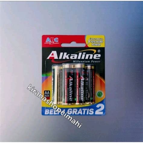Jual Abc Alkaline Aa Isi Pcs A Baterai Shopee Indonesia