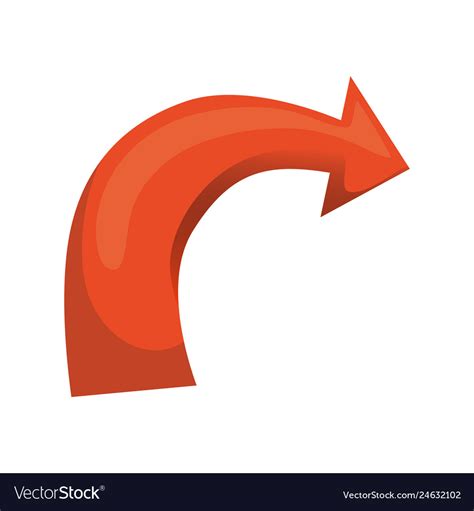 Arrow Signal Isolated Icon Royalty Free Vector Image Arrow Signal Isolated Icon Royalty Free Vector Image