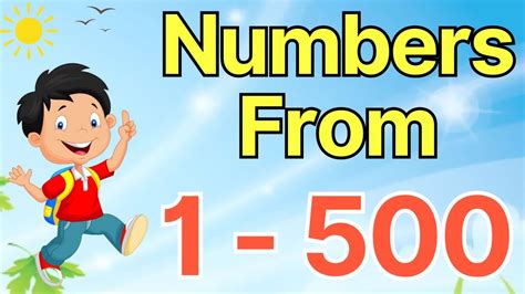 Learn Number Counting From 1 To 500 Counting From 1 To 500 Counting Video 1 To 500 1 500