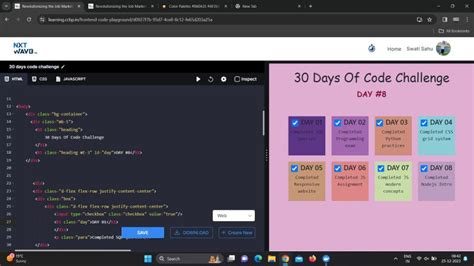 Swati Sahu On Linkedin Day09 30daysofcodechallenge Html Css