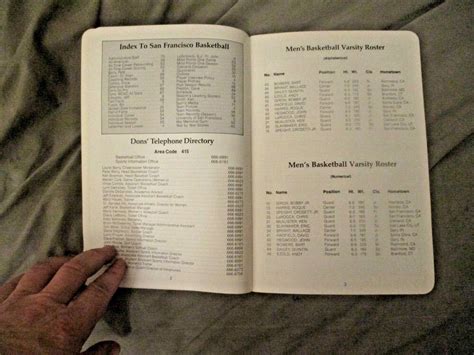198081 San Francisco Dons Basketball Media Guide Yearbook Quintin Dailey Usf Ad Free Download