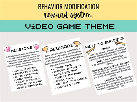 Behavior Modification Training Handouts Positive Reinforcement