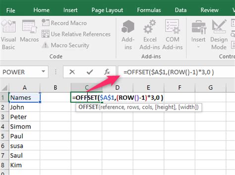 Selecting Every Third Row In Excel Basic Excel Tutoria Selecting Every Third Row In Excel Basic Excel Tutoria