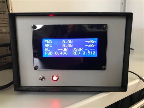 rf power meter using two ad8313 devices