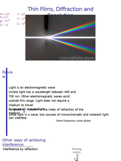 Diffraction Waves Physics Lecture Pdf