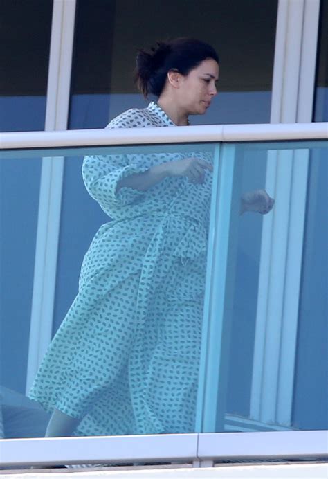 Eva Longoria On Balcony Of Her Hotel In Miami 12222017 Hawtcelebs