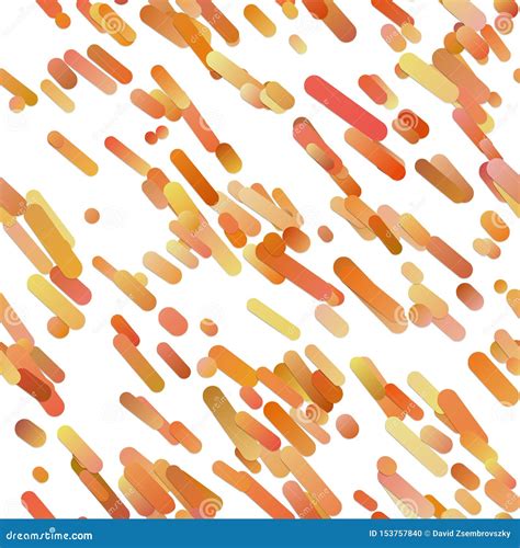 Orange Modern Gradient Diagonal Rounded Stripe Background Pattern Stock Vector Illustration Of