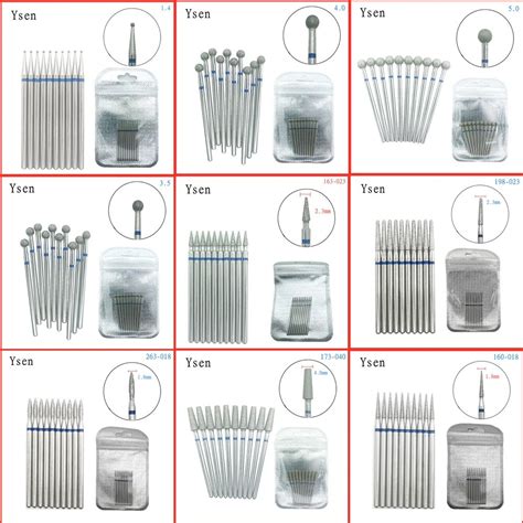 다이아몬드 네일 드릴 비트 로터리 전기 밀링 커터 페디큐어 매니큐어 파일 큐티클 버 네일 도구 액세서리 10 개 세트네일