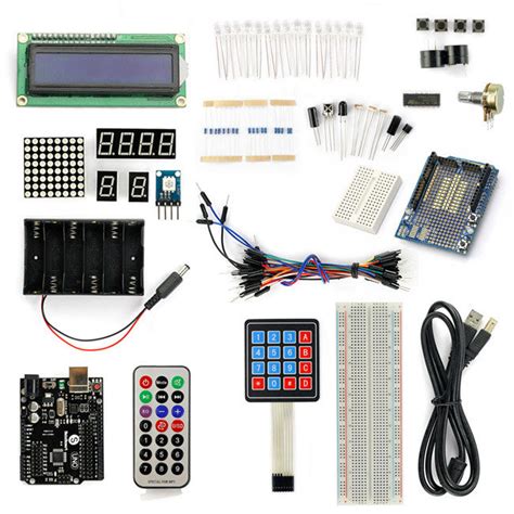 Discontinued Sainsmart Uno R3keypad Kit With Basic Projects For Ard