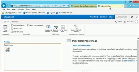 Add Snippets In Page Layout Using Design Manager SharePoint Pals