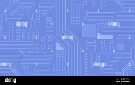 Electronics Background Vector Tech Concept Circuit Board Texture