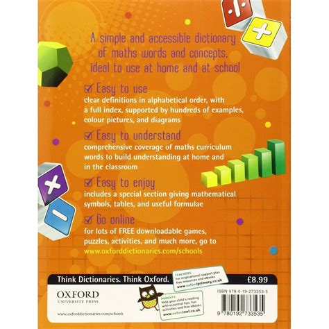 Buy Oxford Primary Illustrated Maths Dictionary In Ksa Mumzworld