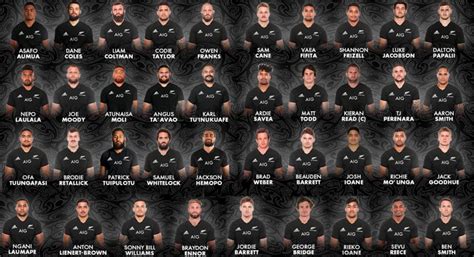 Black Rugby Team At Sebastian Bardon Blog