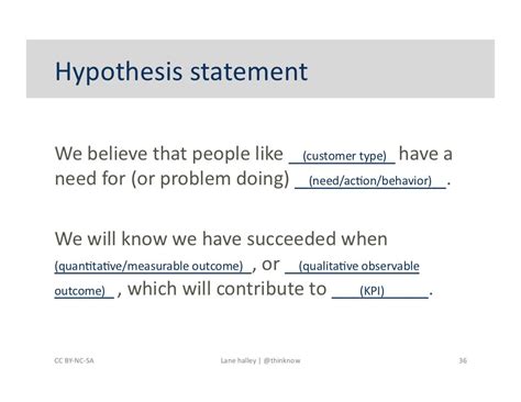 Hypothesis Statements Youtube