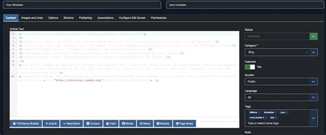 Tutorial Dark Mode Switcher Modul Für Joomla 5 0 Erstellen Backend It Networks