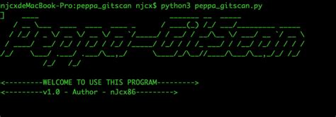 github njcx peppa gitscan 一款可以自动获取代理的github 扫描器