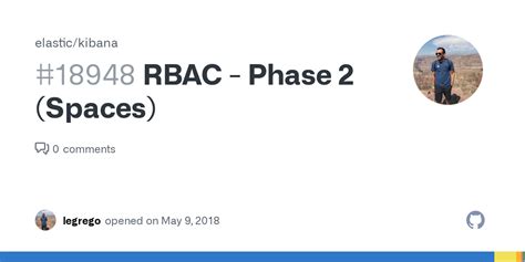Rbac Phase 2 Spaces · Issue 18948 · Elastic Kibana · Github