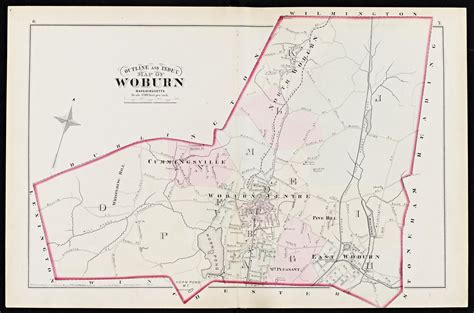 Woburn Ma Zip Code Map Map