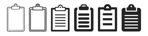 Premium Vector Check List Vector Icon Checklist On The Clipboard Line