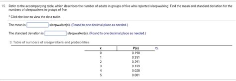 Solved Refer To The Accompanying Table Which Describes Chegg
