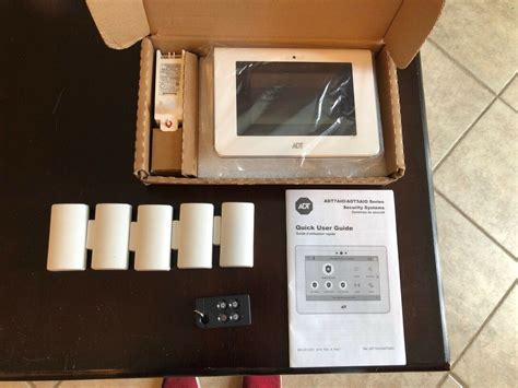 ADT Home Security System Control Panel With Sensors BUNDLE ADT7AIO ADT5AIO For Sale
