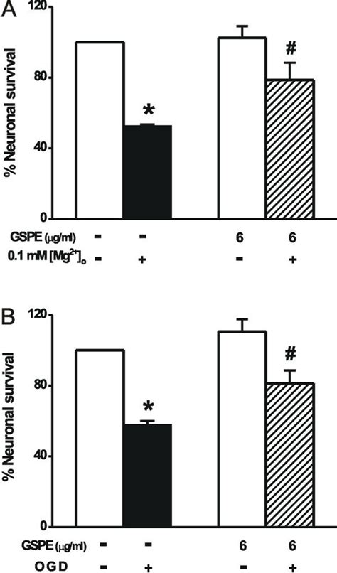 Effect Of GSPE On MM Mg O And Oxygen Glucose Deprivation Induced Download Scientific