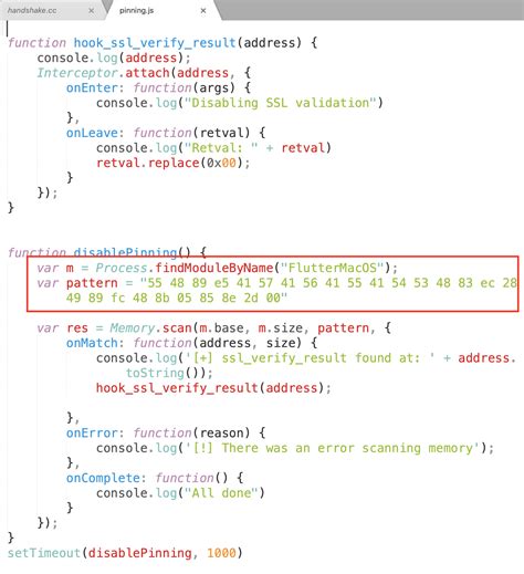 Flutter Based Mac OSX Thick Client SSL Pinning Bypass NotSoSecure