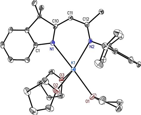 Molecular Structure Of [dni‐k Thf 3] [5 Thf 3] Anisotropic Download Scientific Diagram
