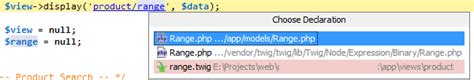 Creating Link To Template Files In Phpstorm Maybe Using Phpdoc Stack Overflow