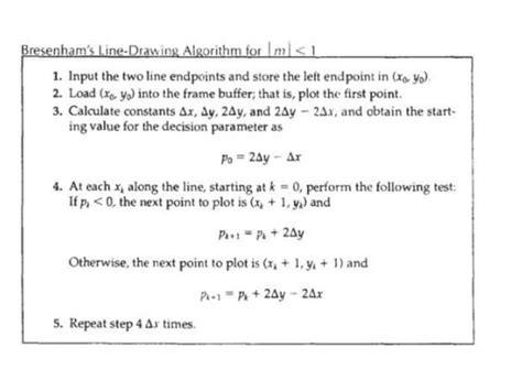 Bresenham Line Drawing Algorithm By S L Sonawanepdf Computing Technology And Computing