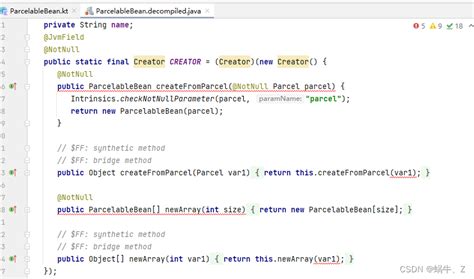 Android Kotlin序列化之parcelize详解与使用 Csdn博客