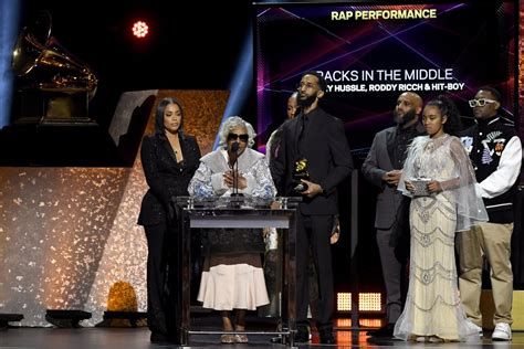 2020 Grammys Tribute Performance For Nipsey Hussle Video Popsugar Entertainment