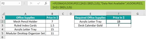 Isna Function In Excel Formula Examples How To Use