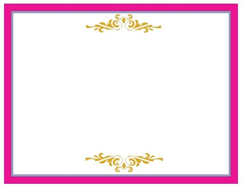 A Collection Of Free Certificate Borders And Templates