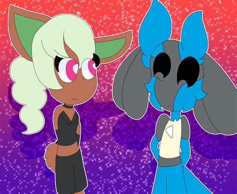 Lucario X Agent Spect Hare By Eeveerose340 On Deviantart